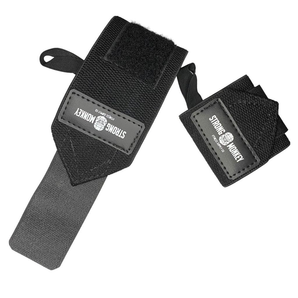 Munhequeira Elástica Strong Monkey - All Black - Strong Monkey