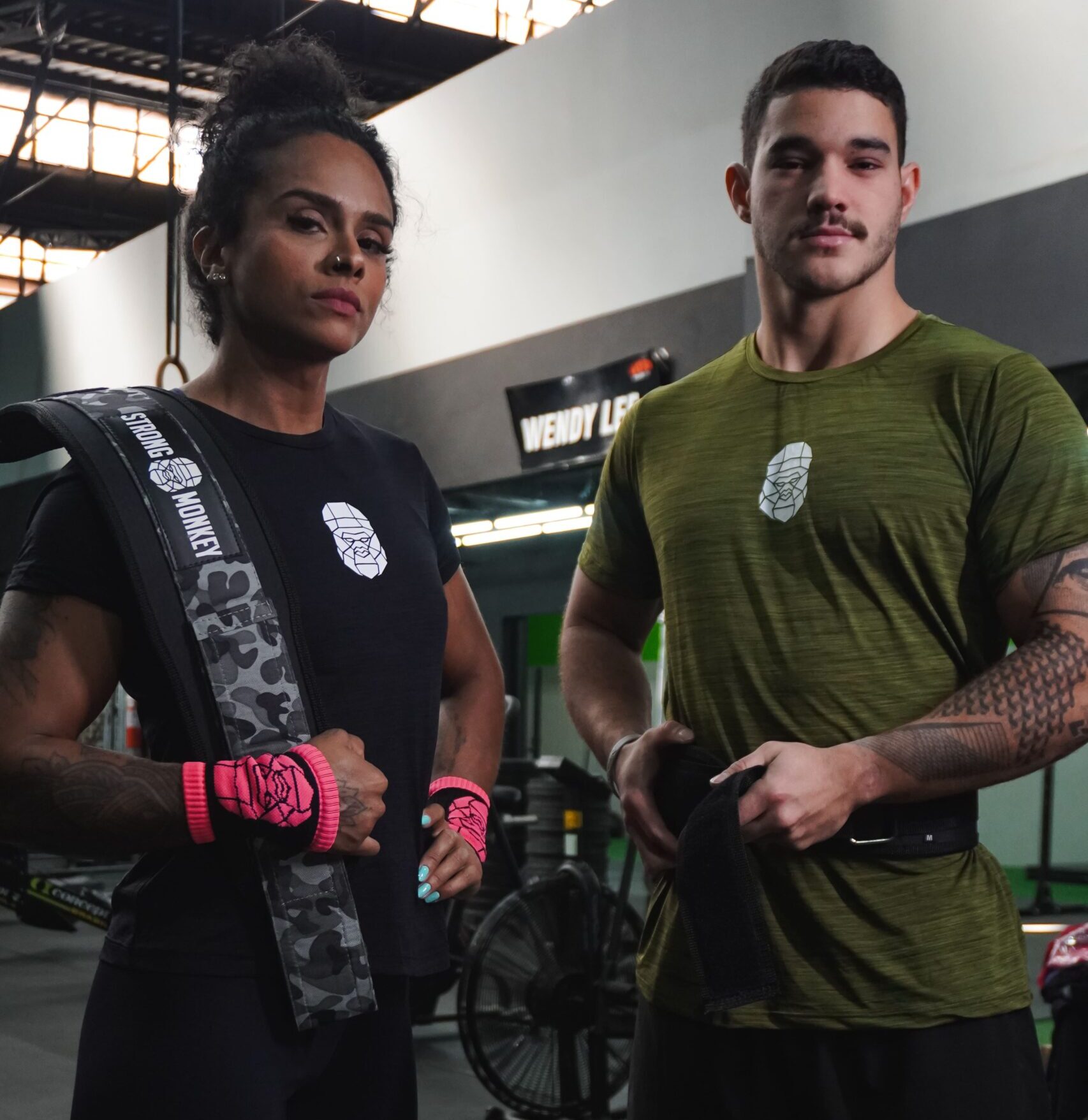 Camisa Strong Monkey - Dryfit Green - Strong Monkey