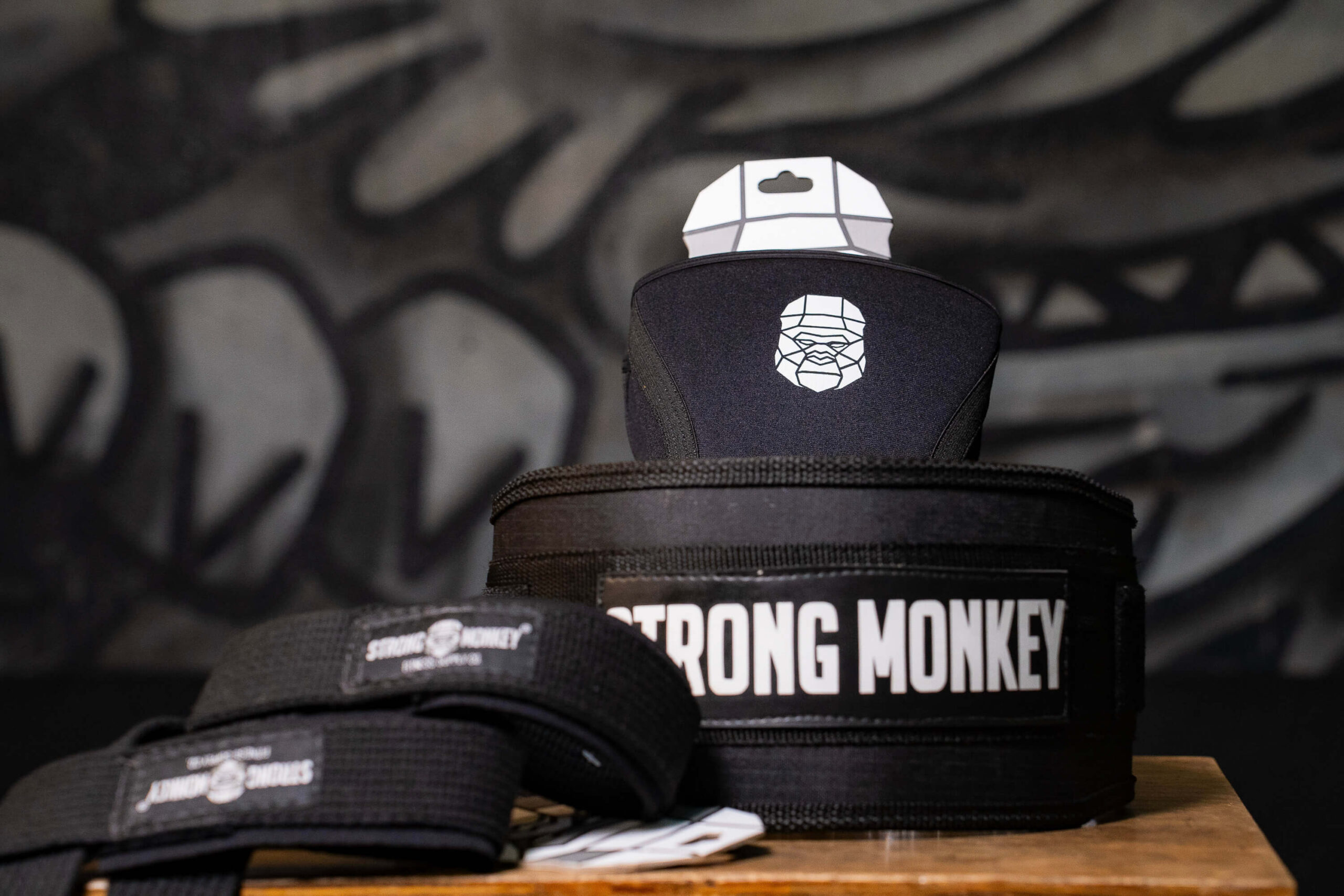 Kit Joelheira + Cinto + Strap - Strong Monkey - Strong Monkey